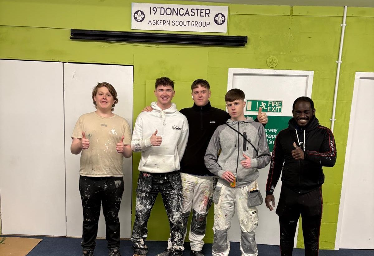Doncaster College – Painting and Decorating Students Help Restore ...